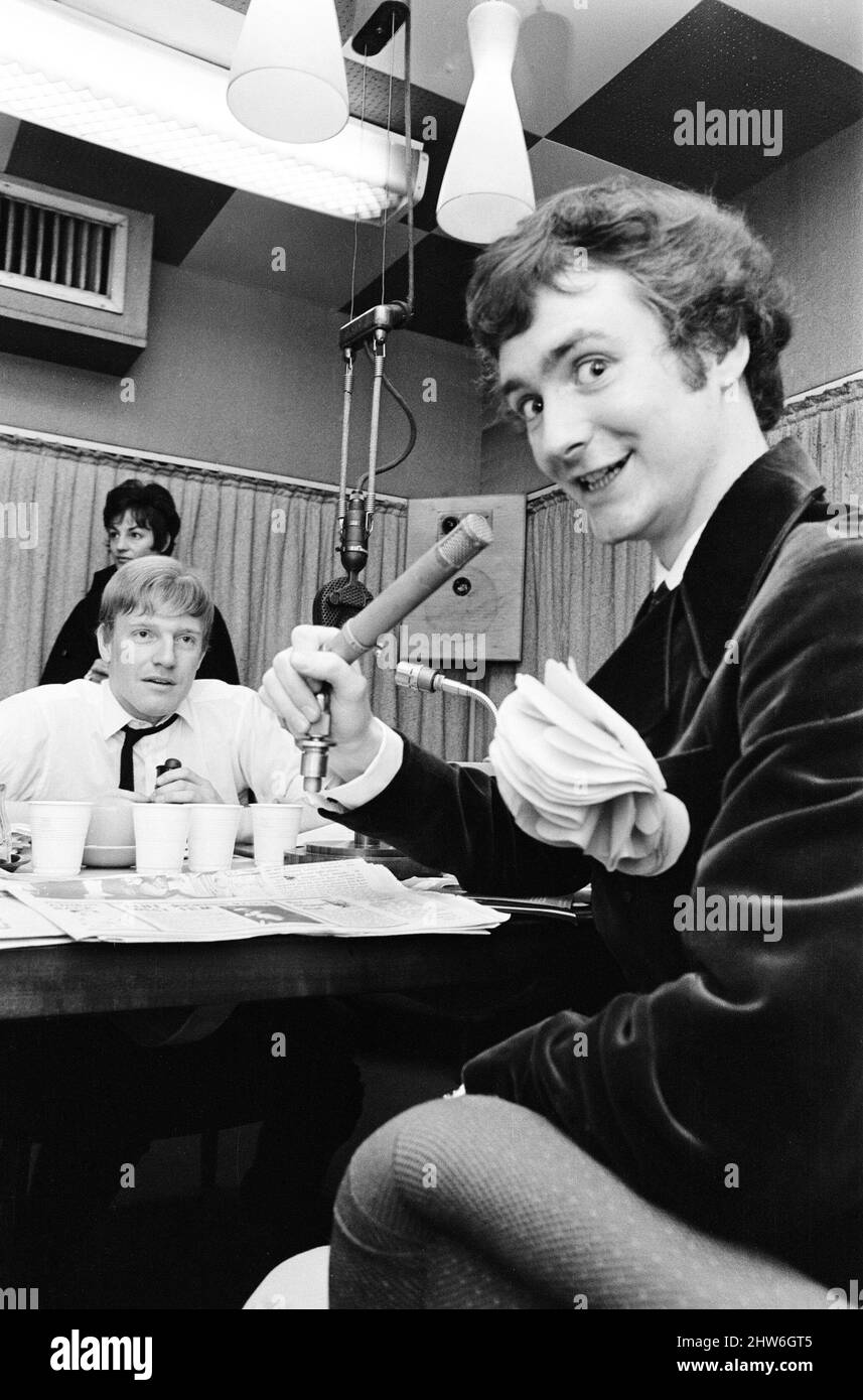 BBC Radio One Rehearsals ahead of official launch, Studio Scenes ...