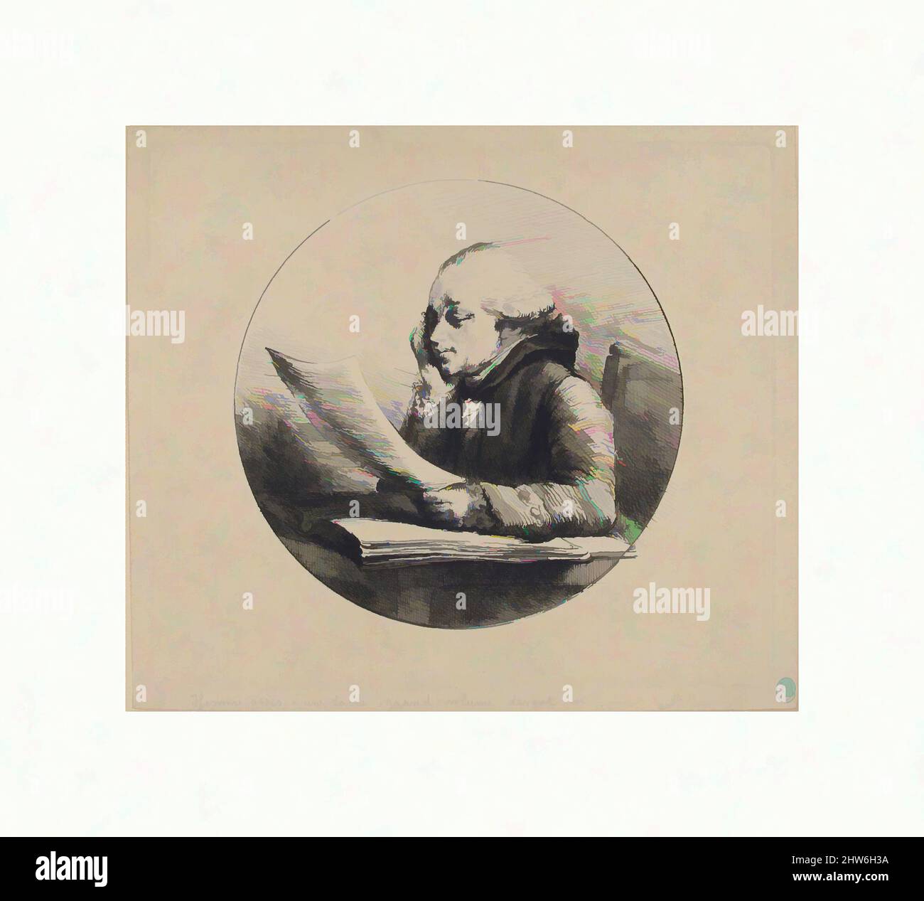 18th century man reading Cut Out Stock Images & Pictures - Alamy