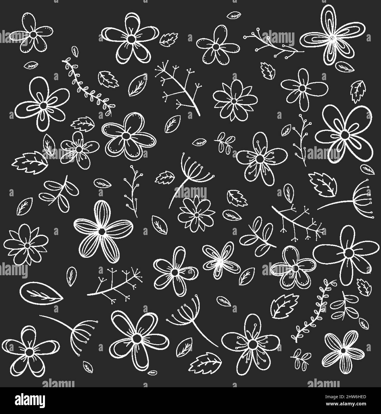 Hand drawn doodle icons set illustration Stock Vector Image & Art - Alamy