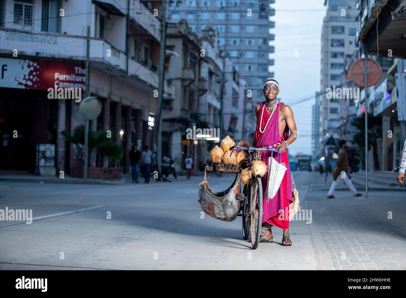 A Warrior Male Maasai (Morani Stock Photo - Alamy