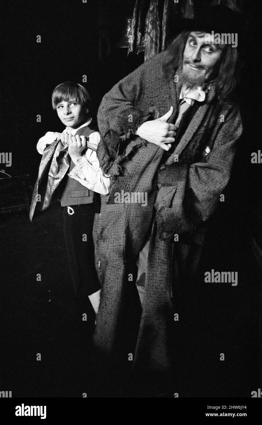 Barry humphries fagin Black and White Stock Photos & Images - Alamy