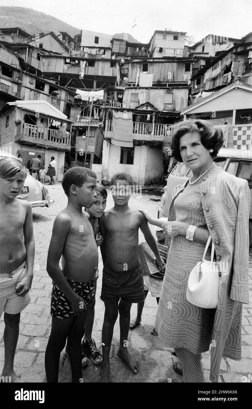 Rio de Janeiro, Brazil, 24th October 1968. Our picture shows ... Aliki ...