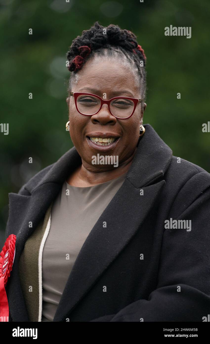 Newly elected Labour MP for Erdington in Birmingham, Paulette Hamilton ...