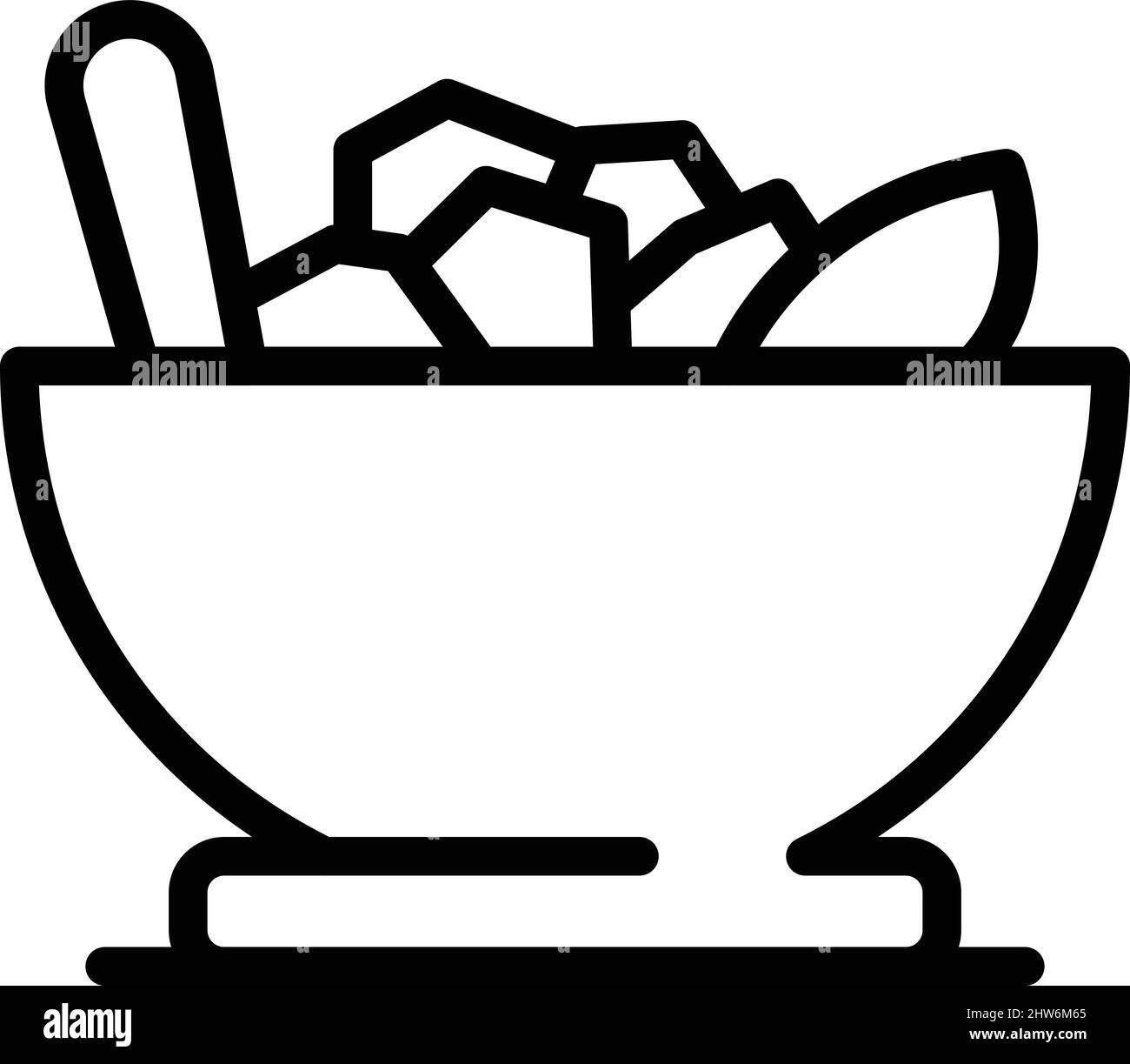 Cereal Breakfast Icon Outline Vector Milk Bowl Corn Box Stock Vector
