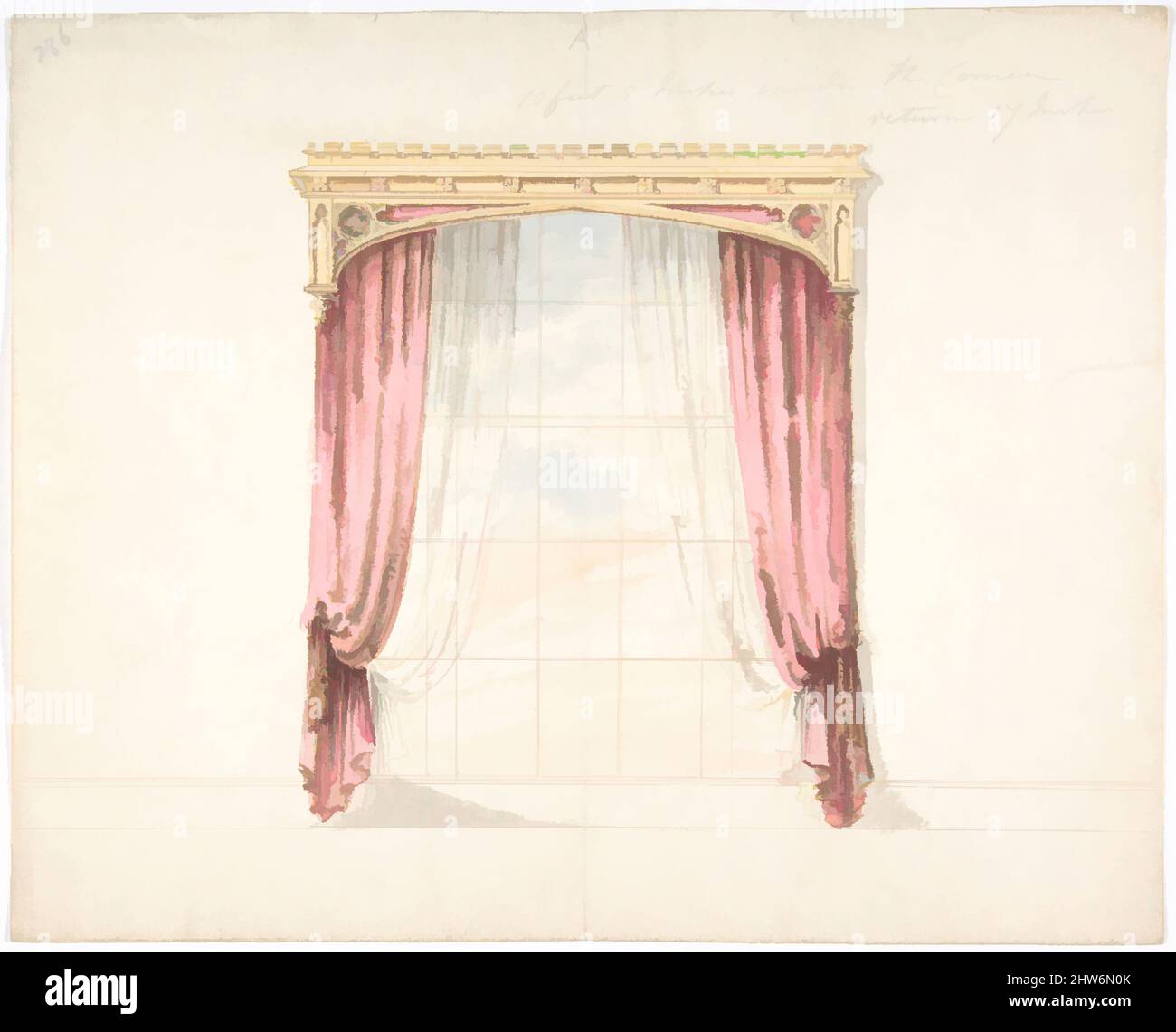 Gothic style gold pediment hi-res stock photography and images - Alamy