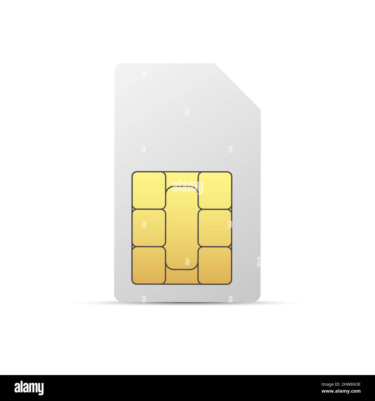 Sim card vector mobile phone icon chip. Vector cellphone simcard set ...