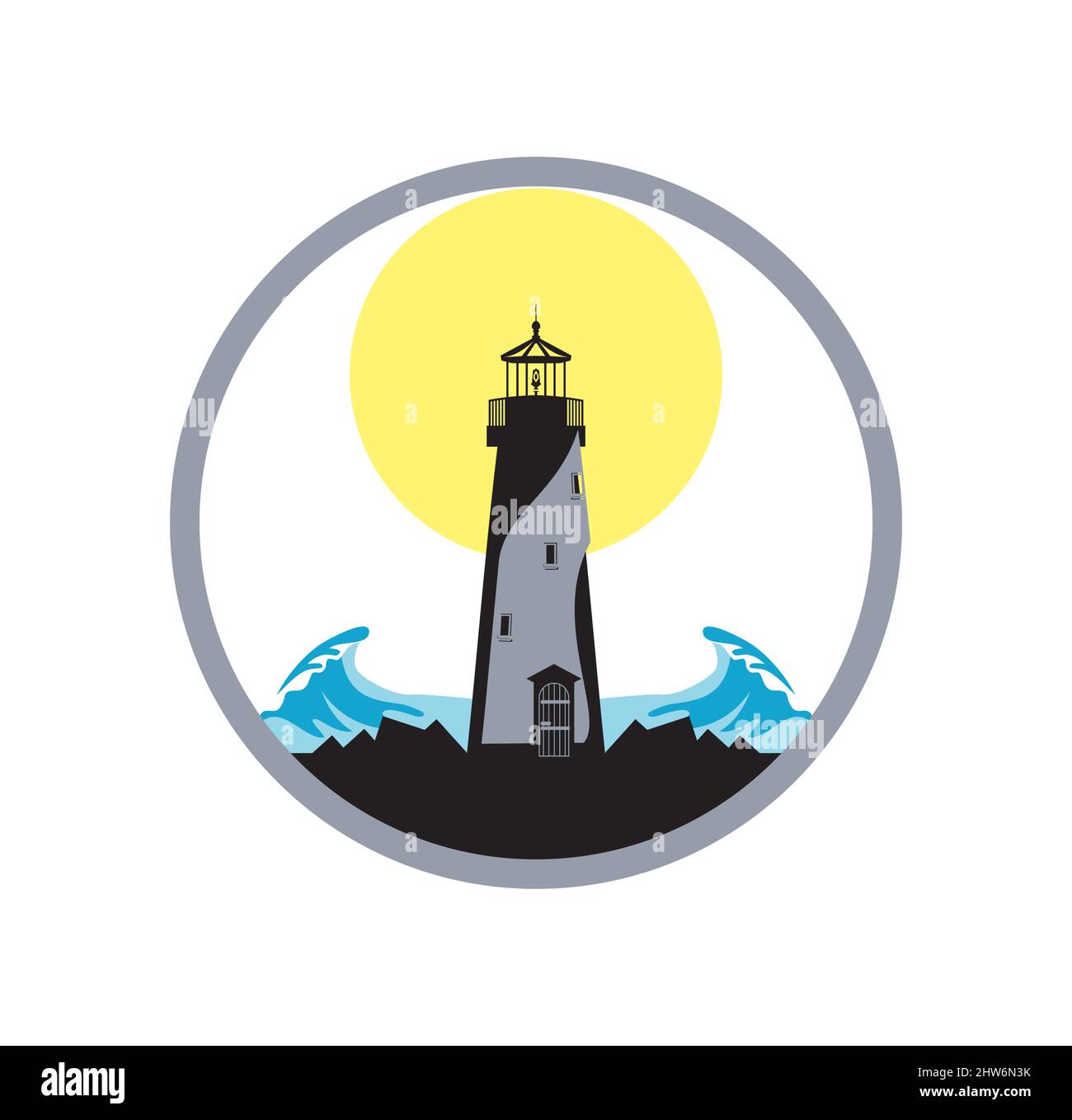 Lighthouse design illustration vector eps format , suitable for your ...