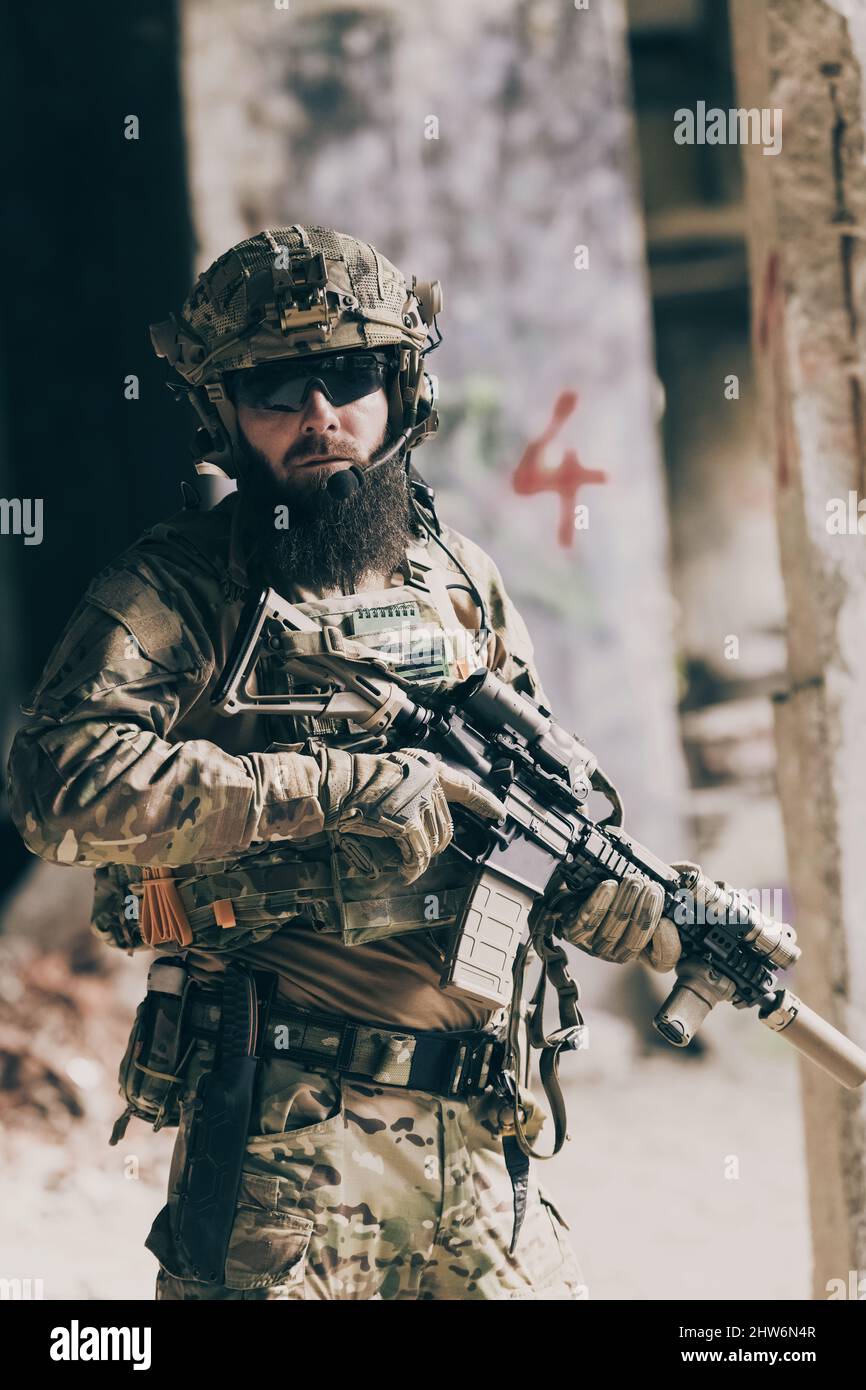 Special Forces Operator Beard