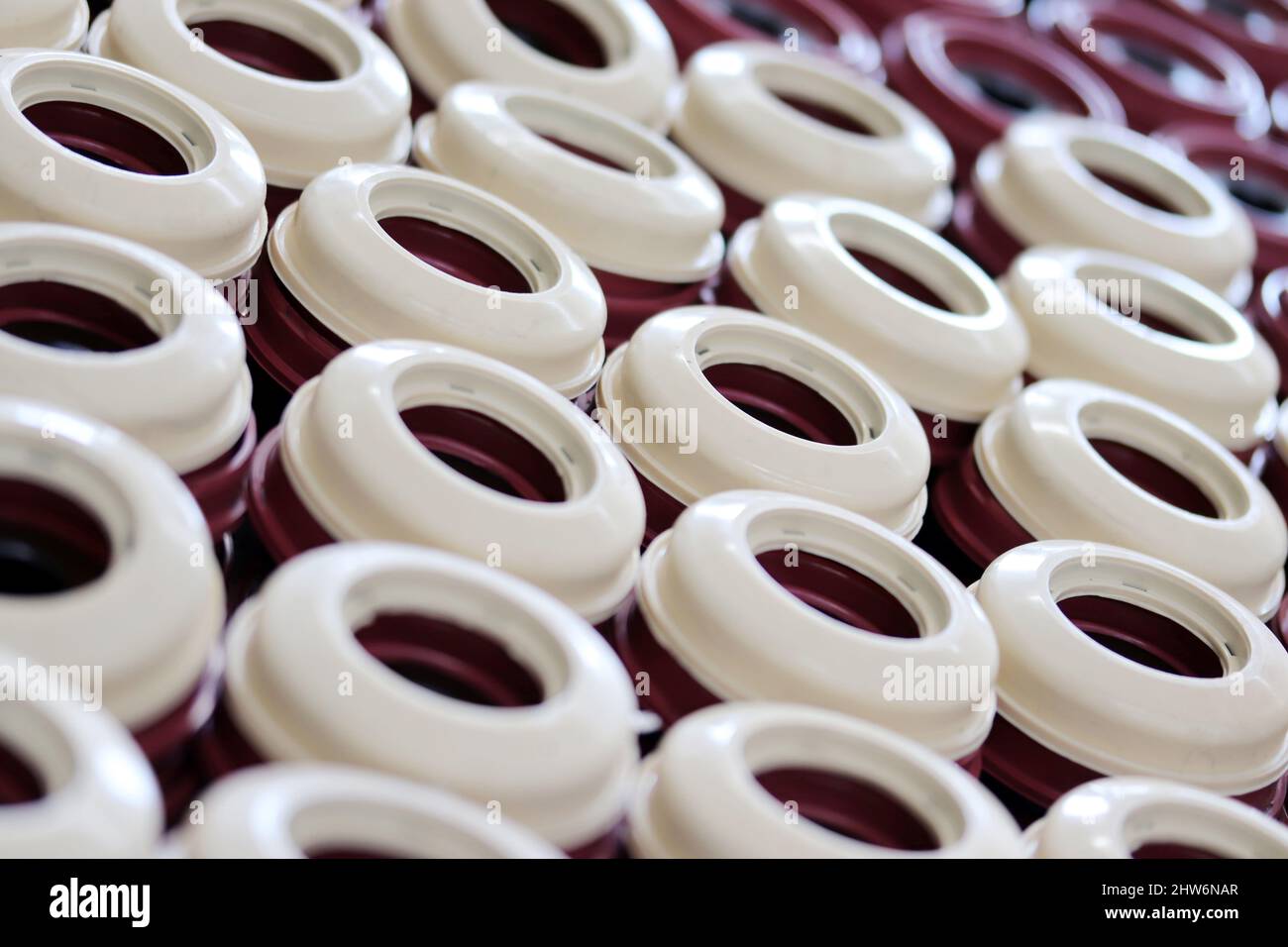 vehicle brake systems plastic parts manufacturing Stock Photo - Alamy