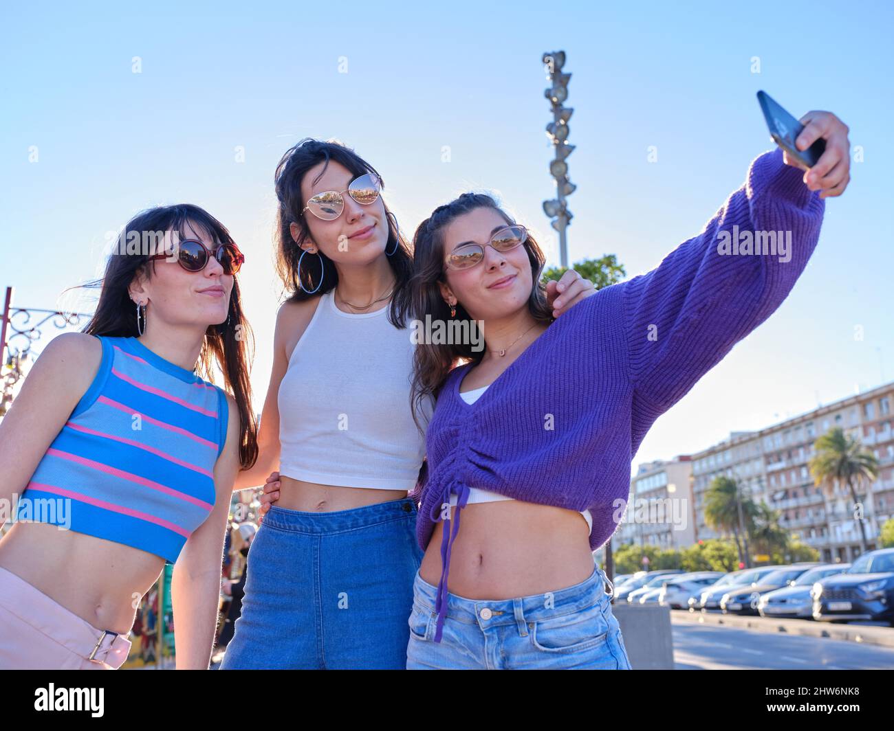 Pastel group portrait hi-res stock photography and images - Alamy