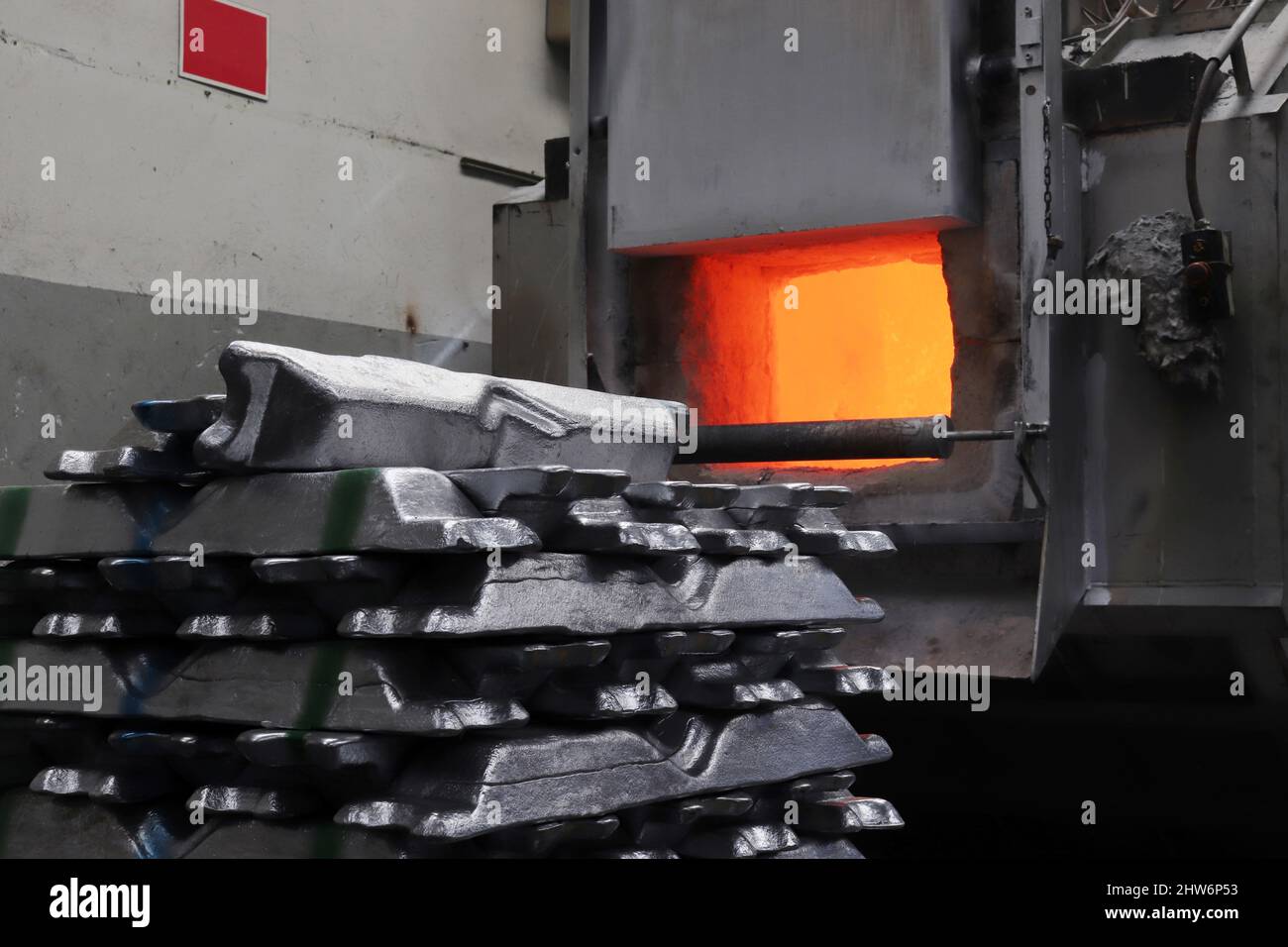 Steel ingots furnace hi-res stock photography and images - Alamy