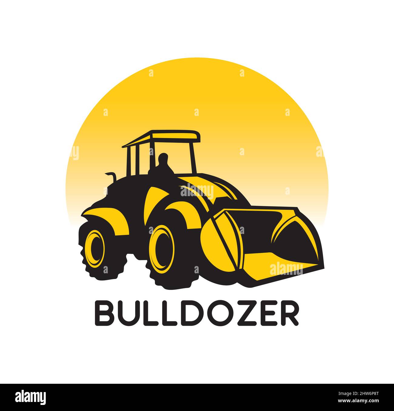 Bulldozer cartoon design illustration vector eps format , suitable for ...