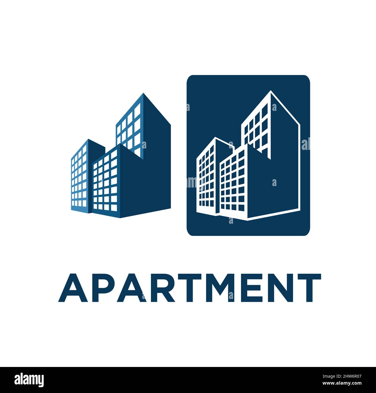 Apartment building design illustration vector eps format , suitable for ...