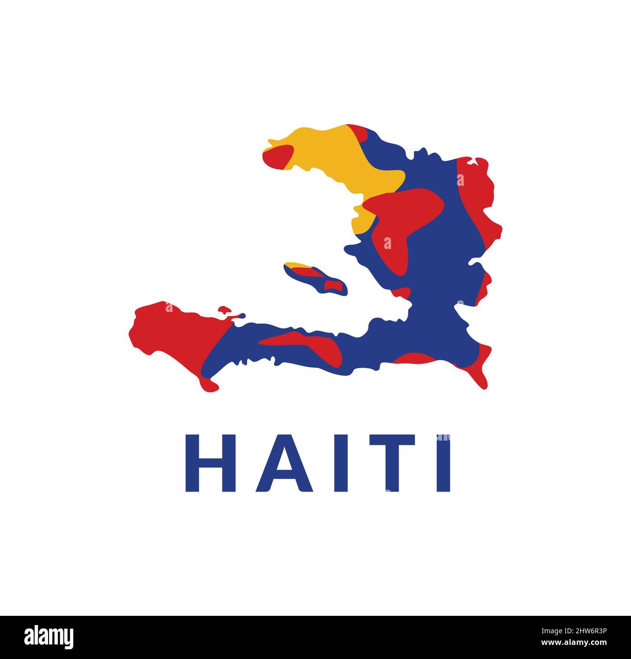 Map of haiti land design illustration vector eps format , suitable for ...