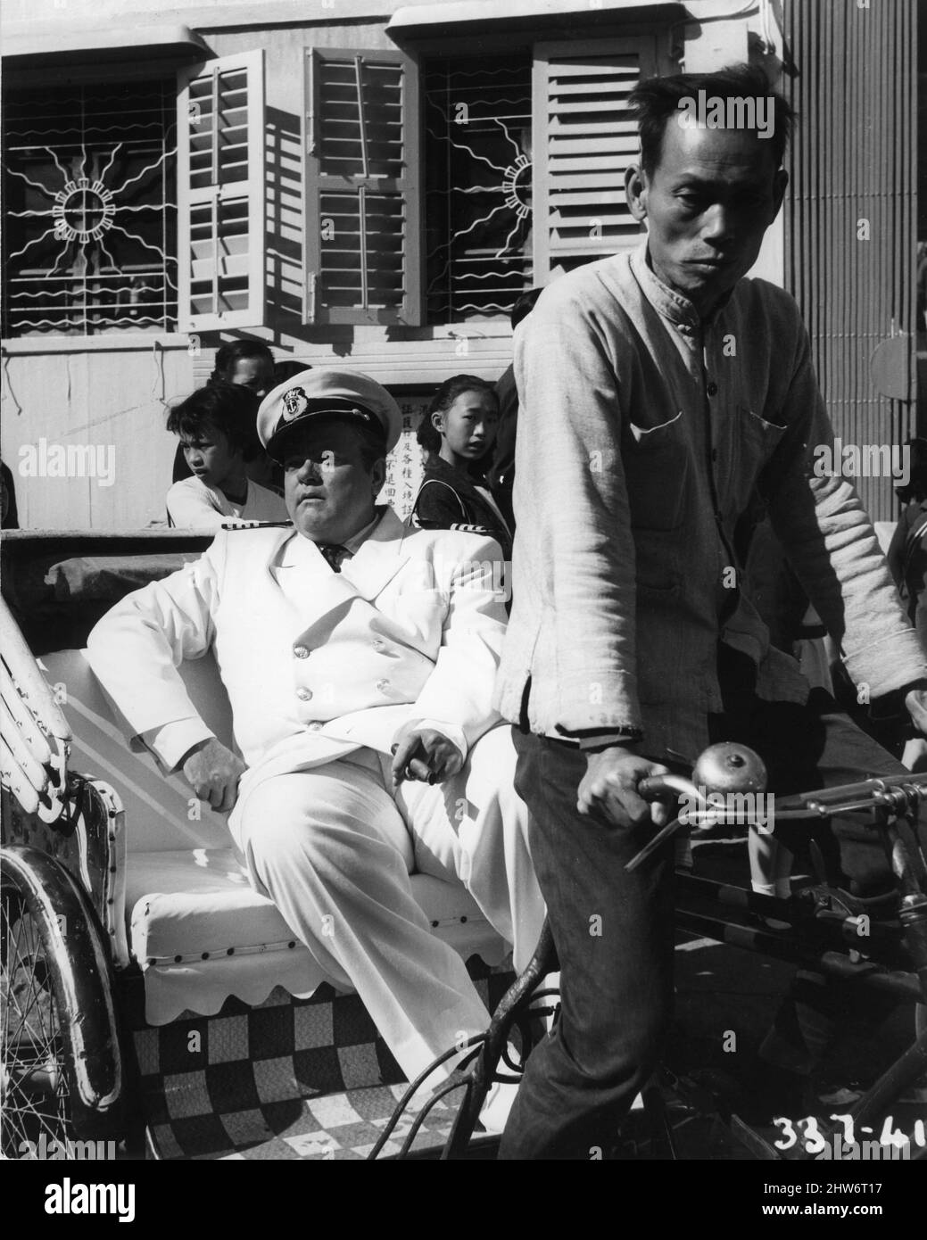 ORSON WELLES as Captain Hart in FERRY TO HONG KONG 1959 director LEWIS ...