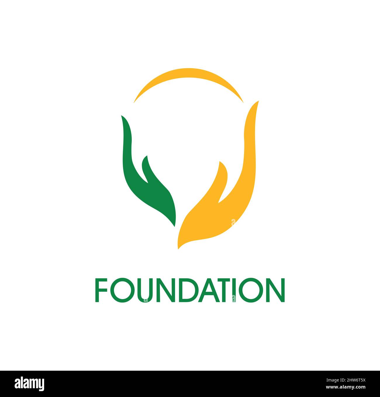 Foundation logo design illustration vector eps format , suitable for ...