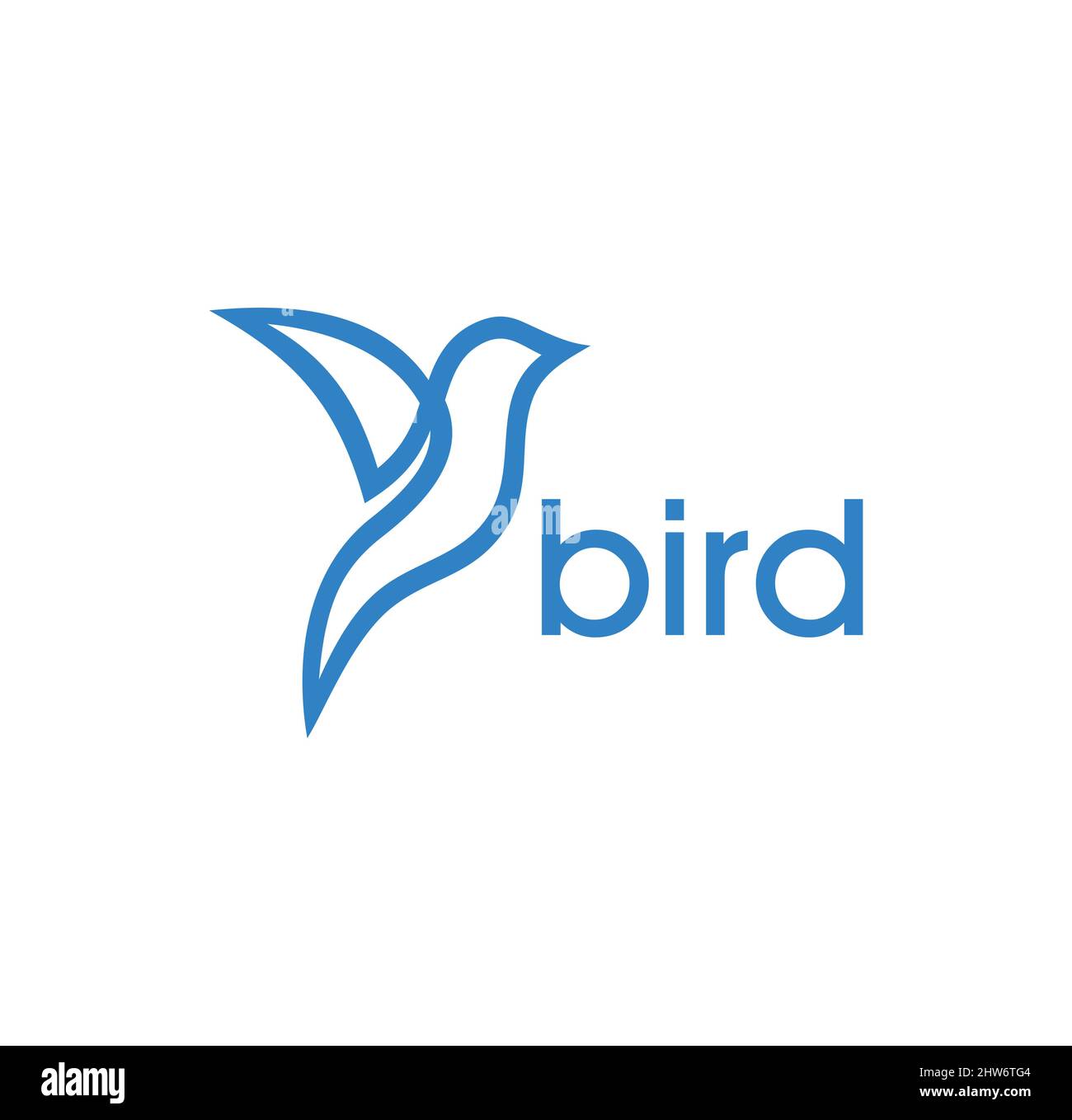 Abstract bird logo design illustration vector eps format , suitable for ...