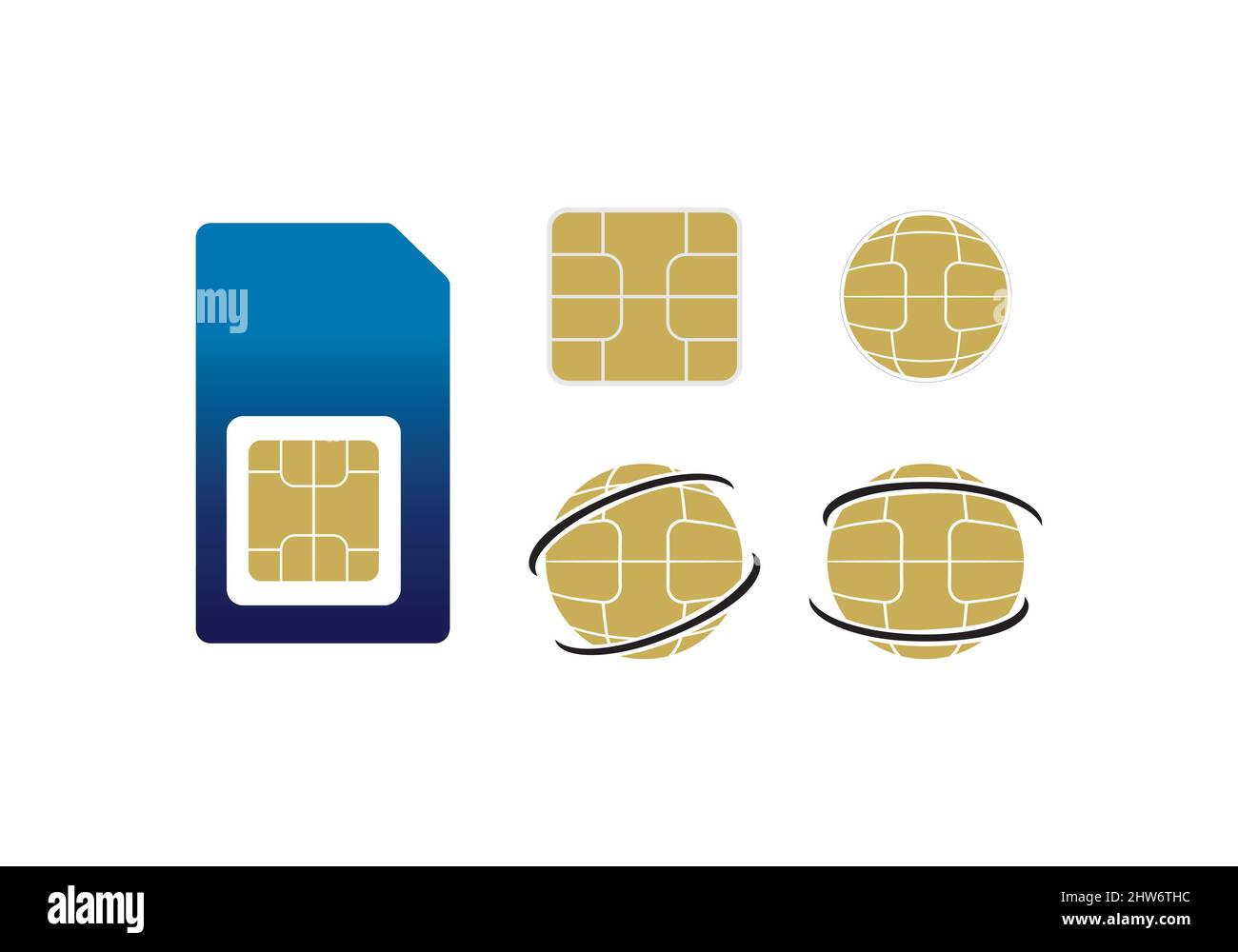Sim card design illustration , suitable for your design needs, logo ...