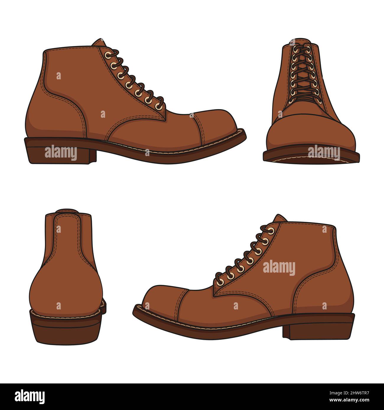 Walking Shoes Vector
