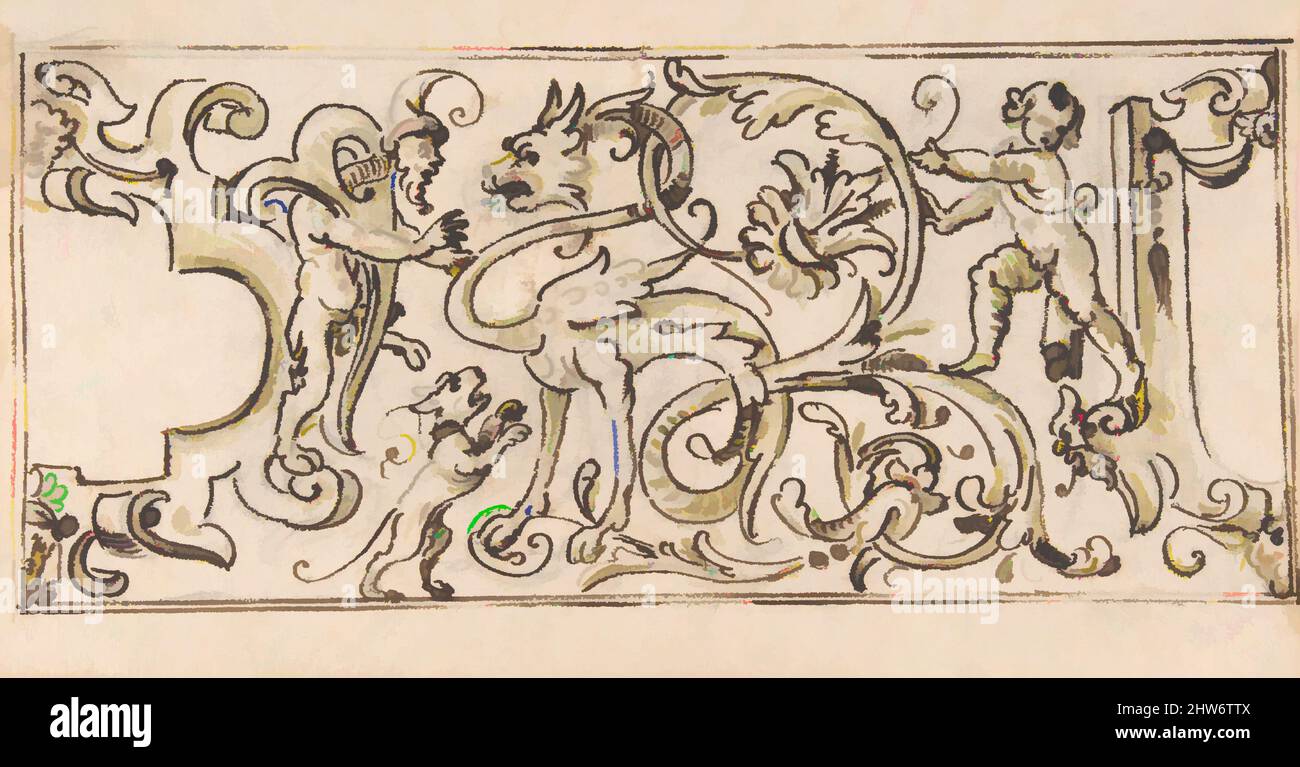 Grotesque ornament hi-res stock photography and images - Alamy