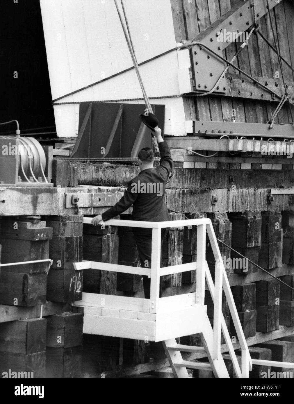 Shipyard director George Parker rose to the occasion when the new liner ...