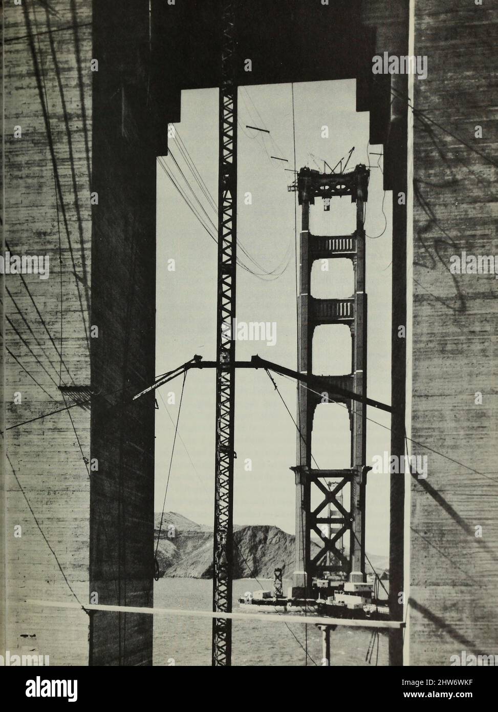 Golden gate bridge under construction hi-res stock photography and ...