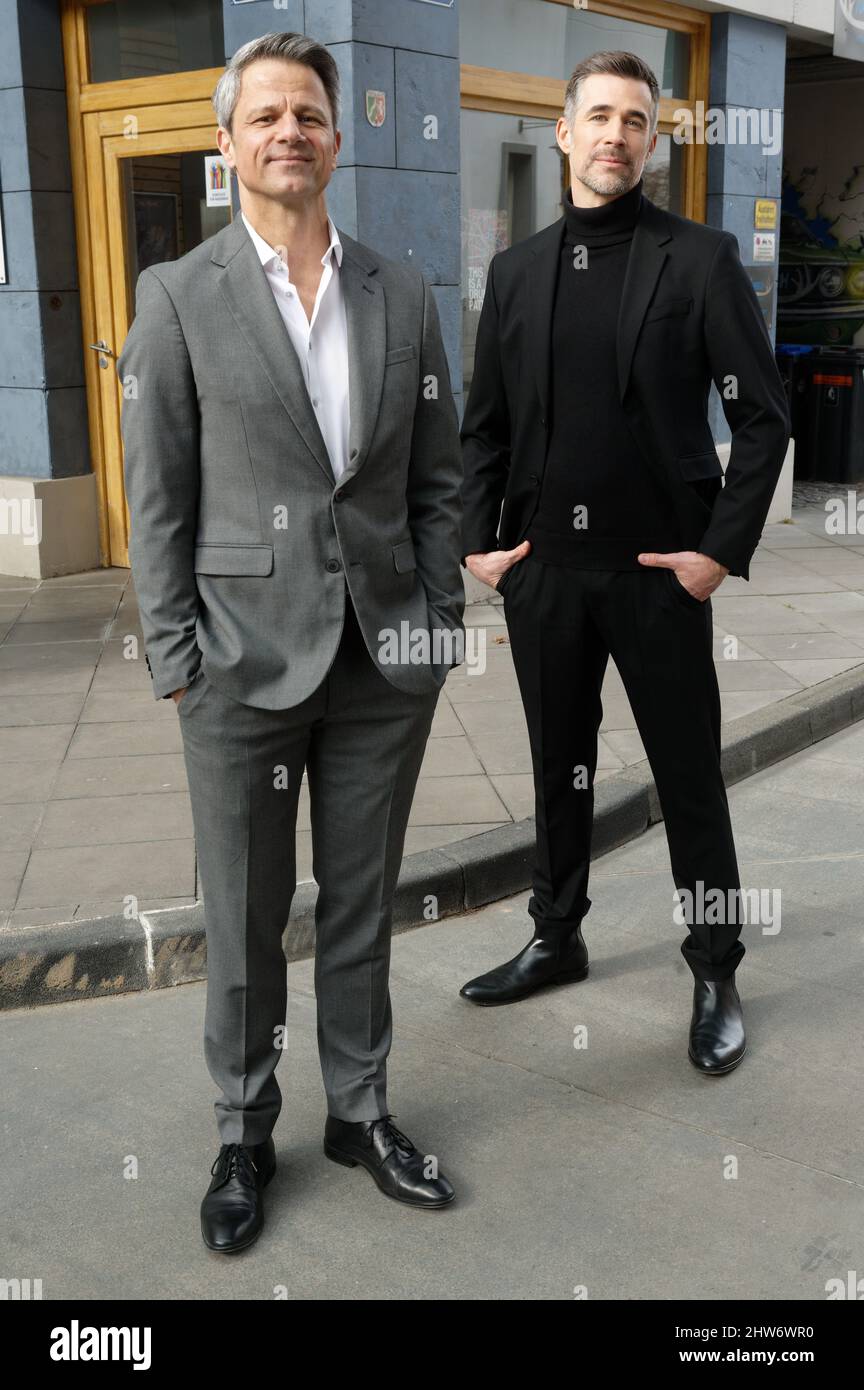 Cologne, Germany. 01st Mar, 2022. Actors Jens Hajek as Benedikt Huber ...