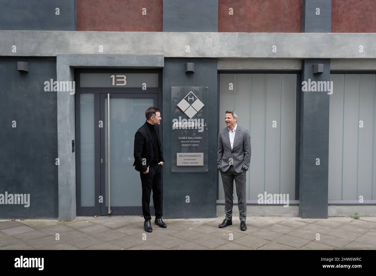 Cologne, Germany. 01st Mar, 2022. Actors Jens Hajek as Benedikt Huber ...