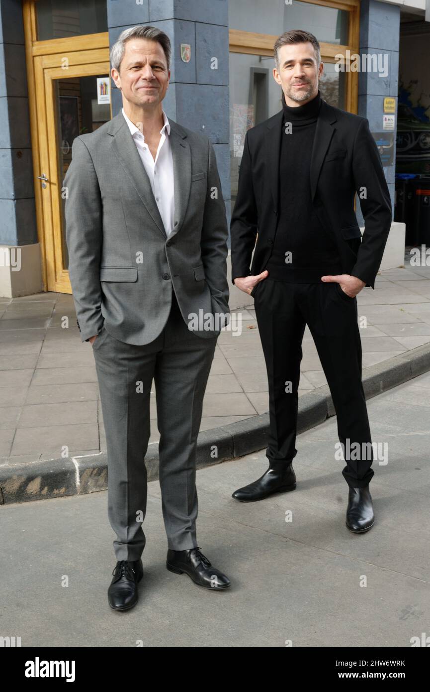Cologne, Germany. 01st Mar, 2022. Actors Jens Hajek as Benedikt Huber ...