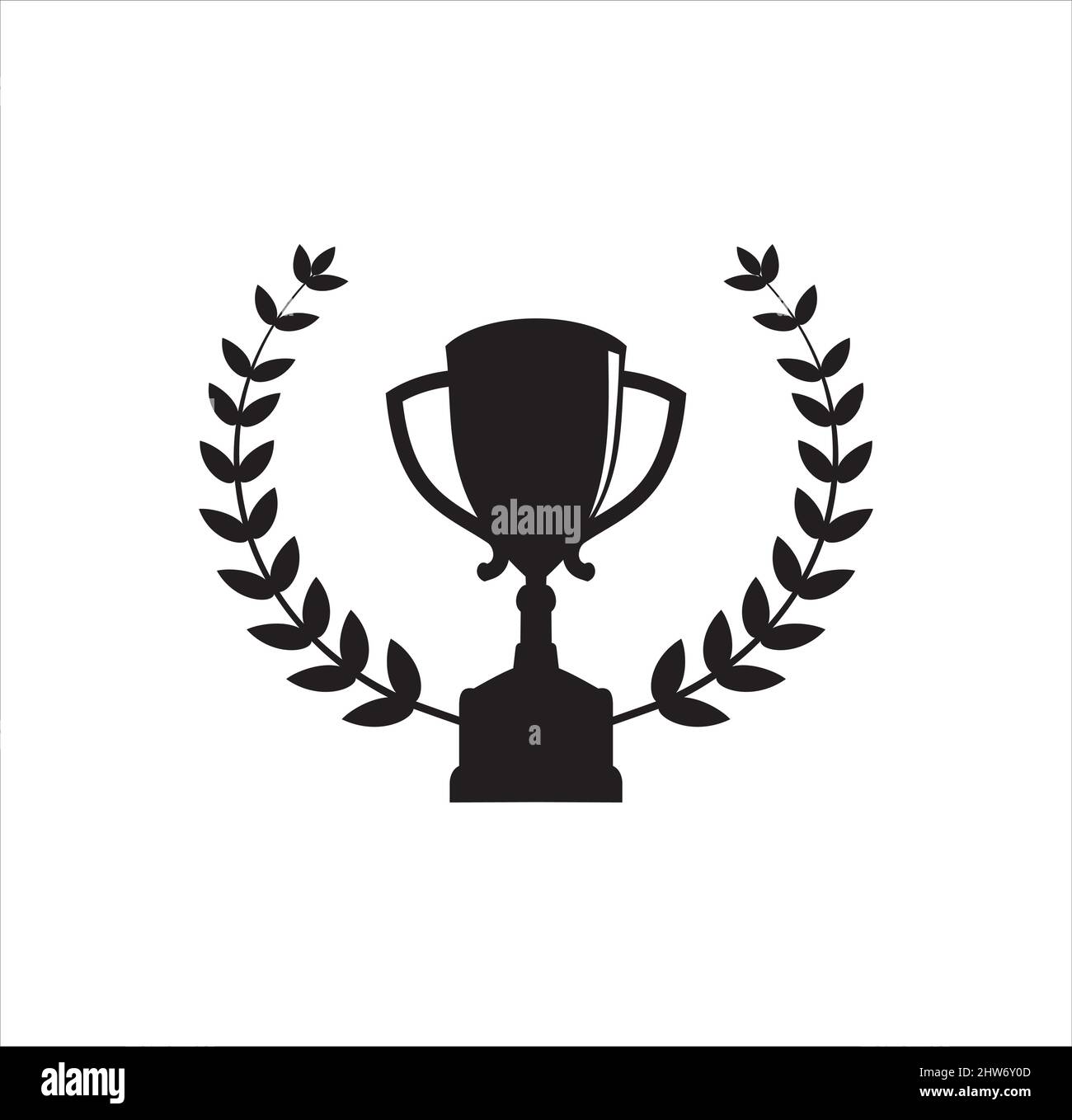 Trophy logo design illustration vector eps format , suitable for your ...