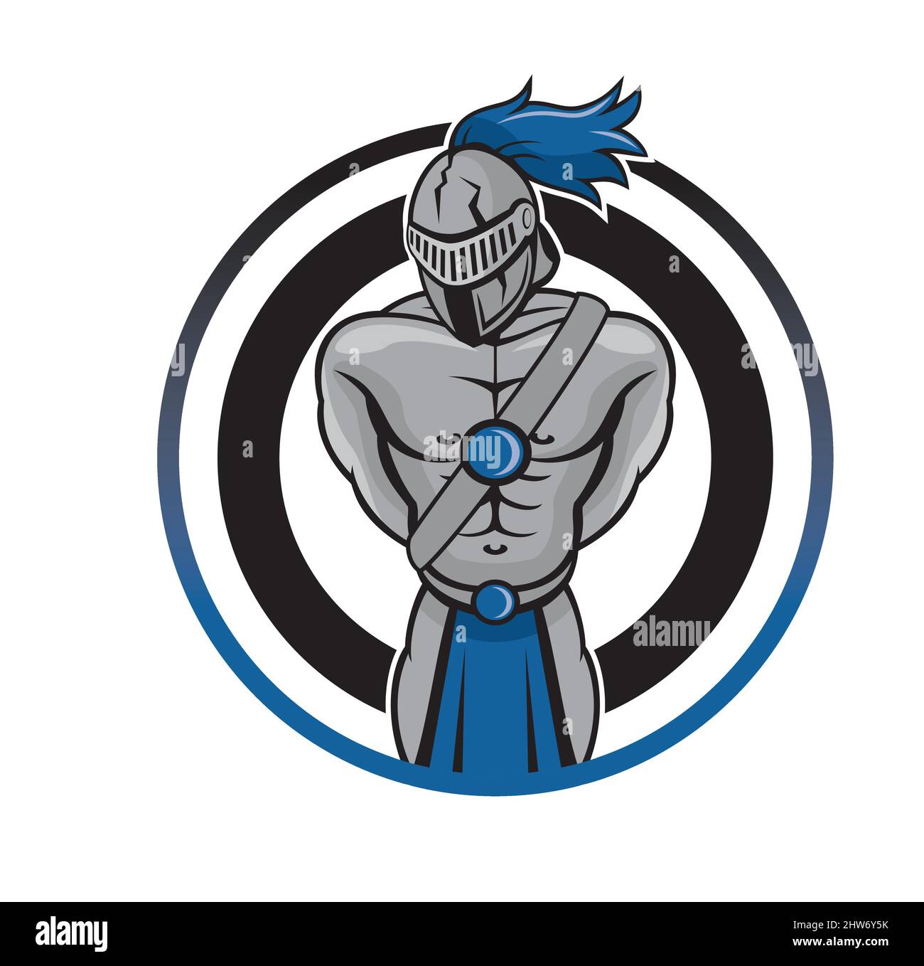 Warrior character design illustration vector eps format , suitable for ...