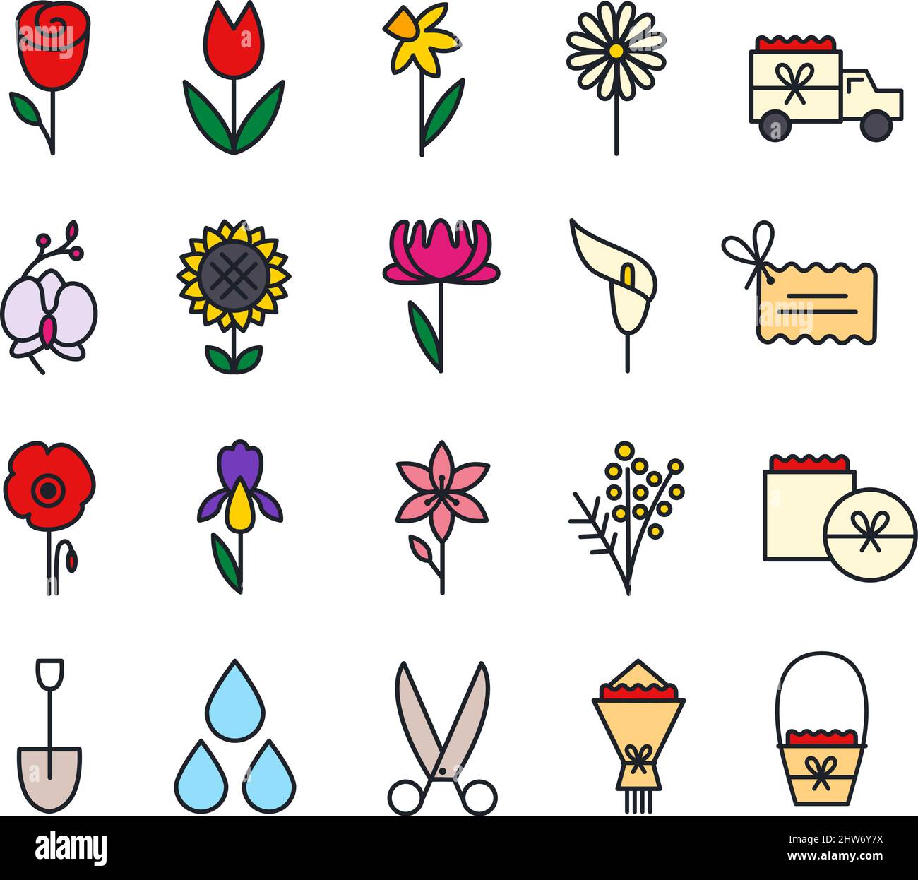 Poppy planting Stock Vector Images - Alamy