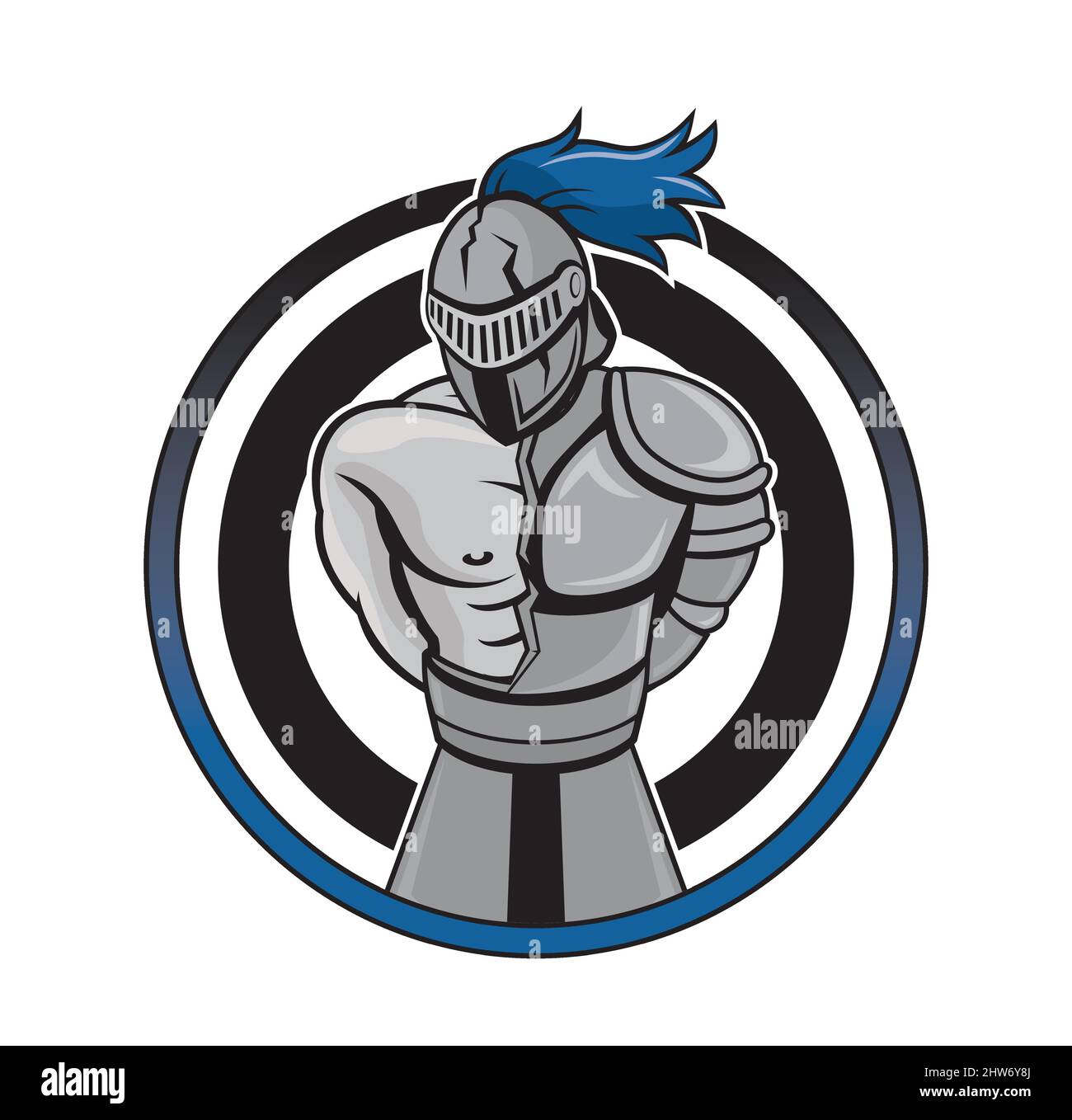 Warrior character design illustration vector eps format , suitable for ...