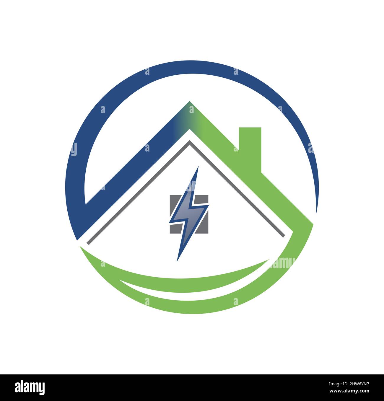 House green energy logo design illustration vector eps format ...