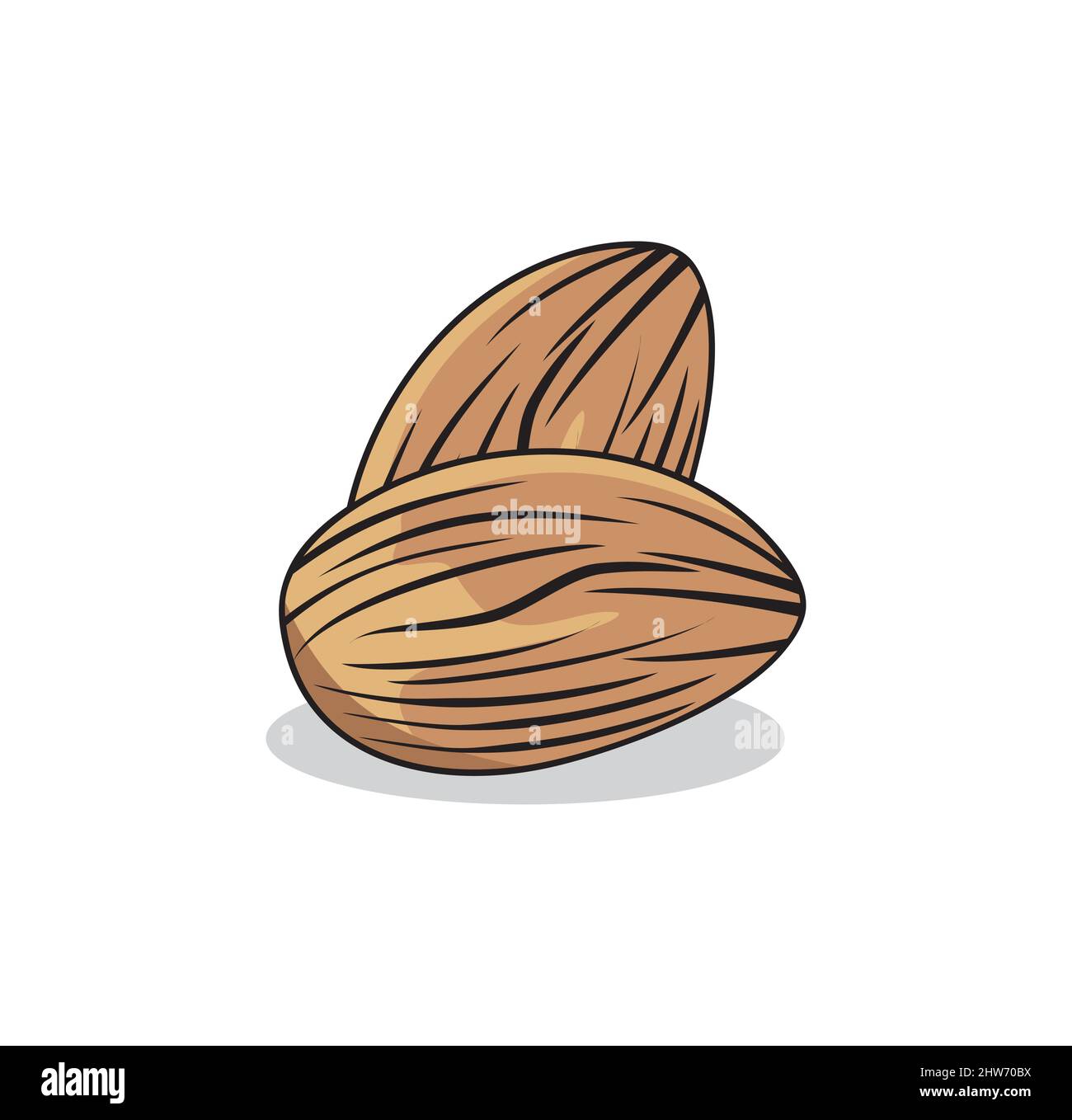 Almond design illustration vector eps format , suitable for your design ...