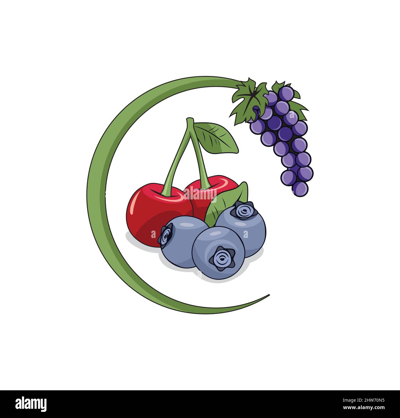 Fruits design illustration vector eps format , suitable for your design ...
