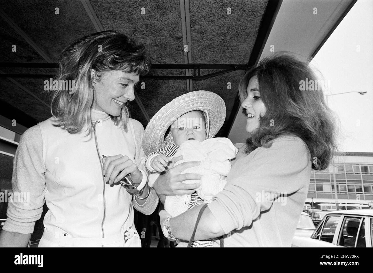 Vanessa Redgrave was at Heathrow Airport holding a baby. On ...