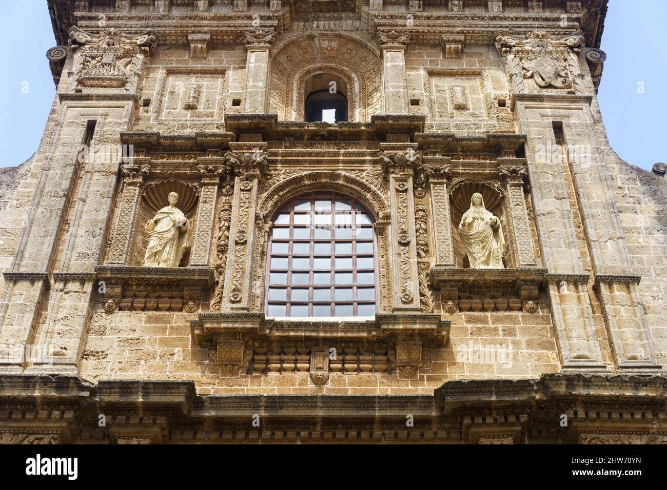 Nardò, historic city in Lecce province, Apulia, Italy. exterior of the ...