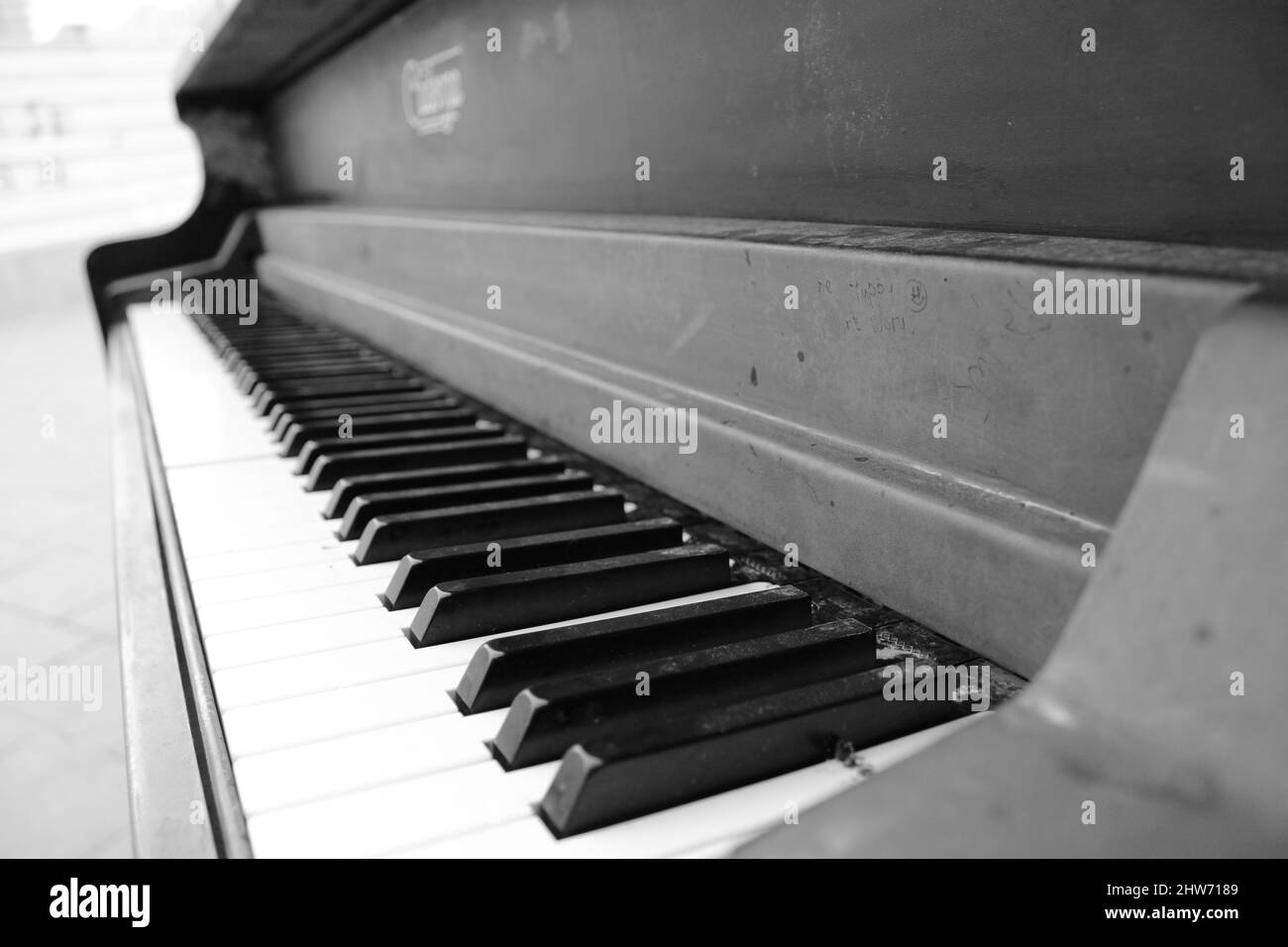 Piano composition Black and White Stock Photos & Images - Alamy