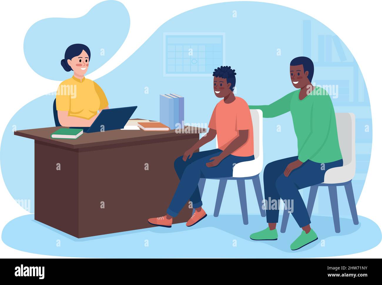 School headmistress Stock Vector Images - Alamy