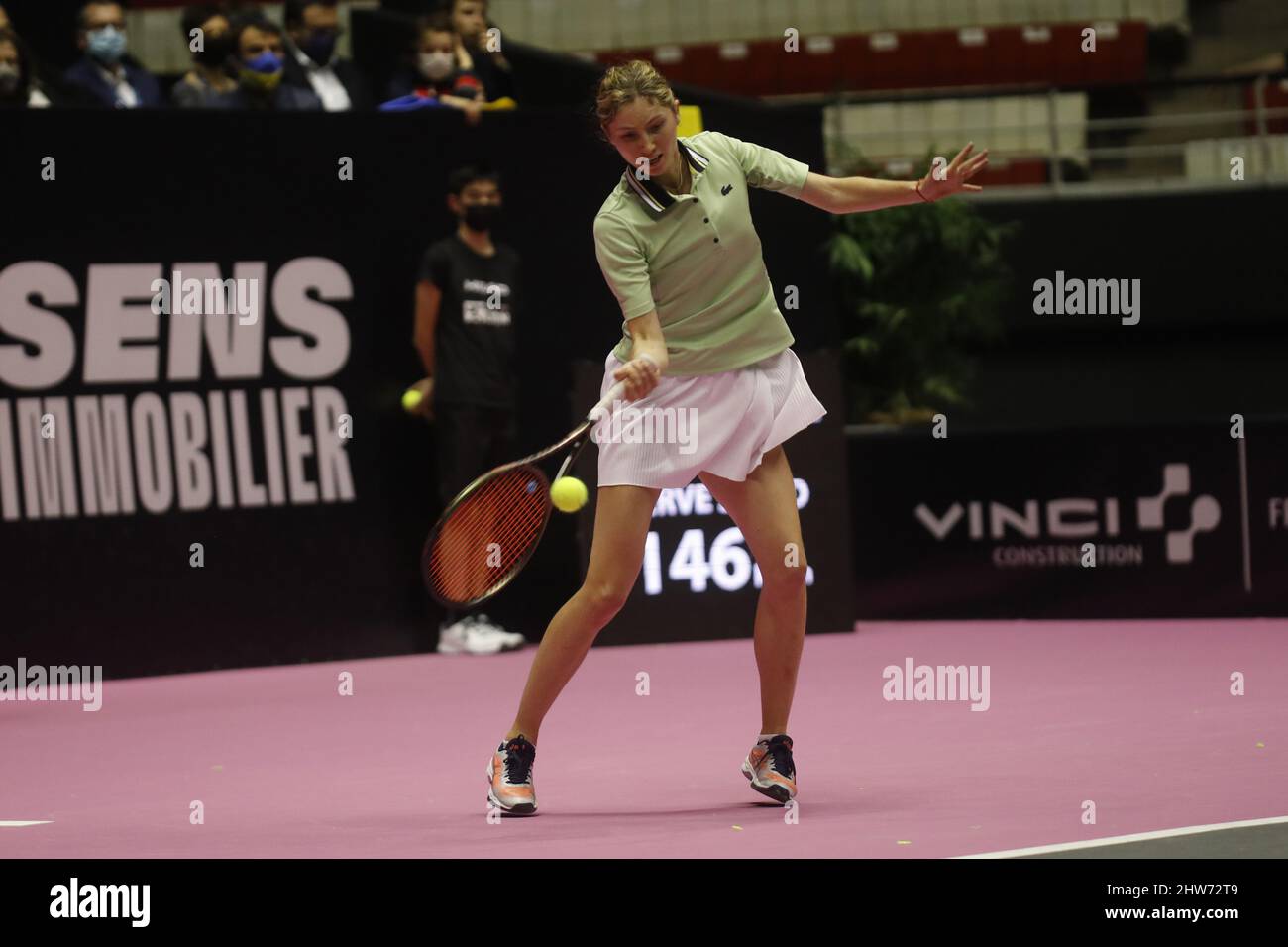 Cristina BUCSA (ESP) during the Open 6eme Sens, Metropole de Lyon 2022 ...