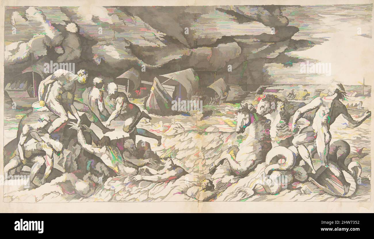 Art inspired by Neptune calming the Tempest Aeolus raised against the ...