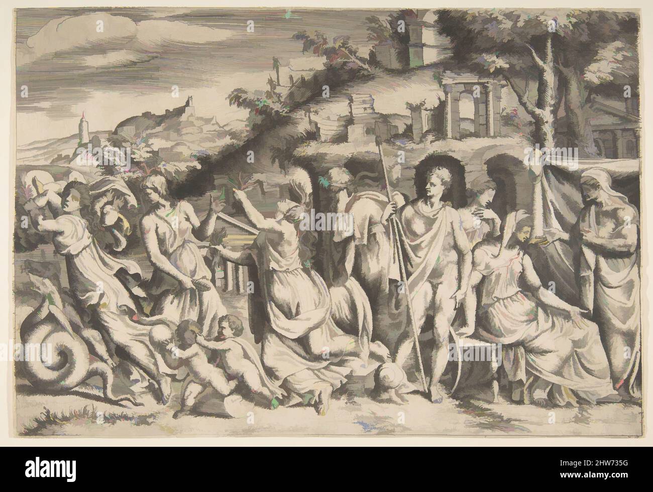 Art inspired by The story of Jason and Medea at the left she carries ...