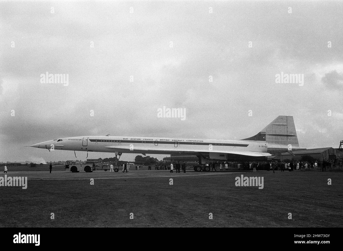 Concorde 002, the British assembled second of the Anglo-French ...