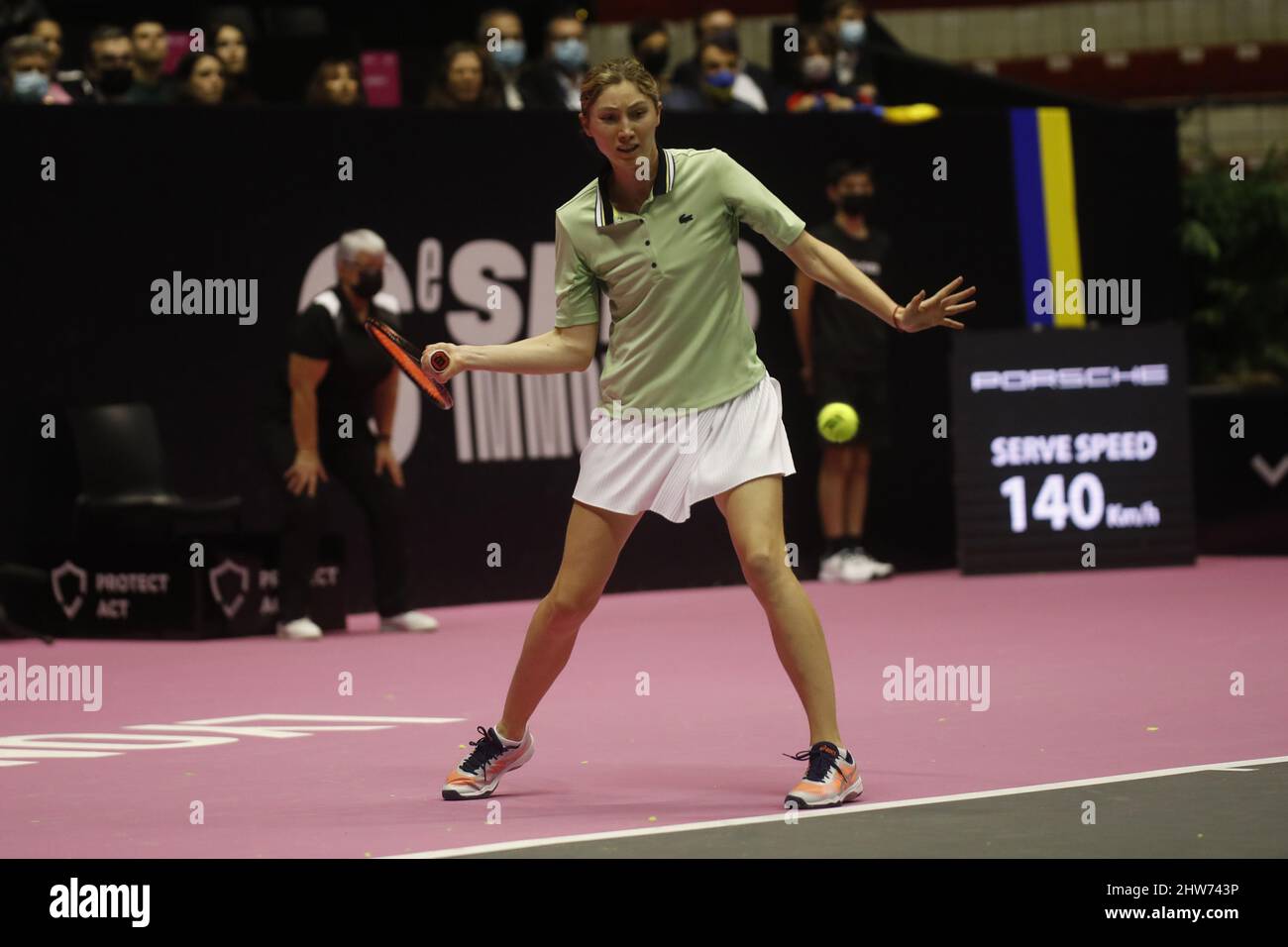 Cristina BUCSA (ESP) during the Open 6eme Sens, Metropole de Lyon 2022 ...