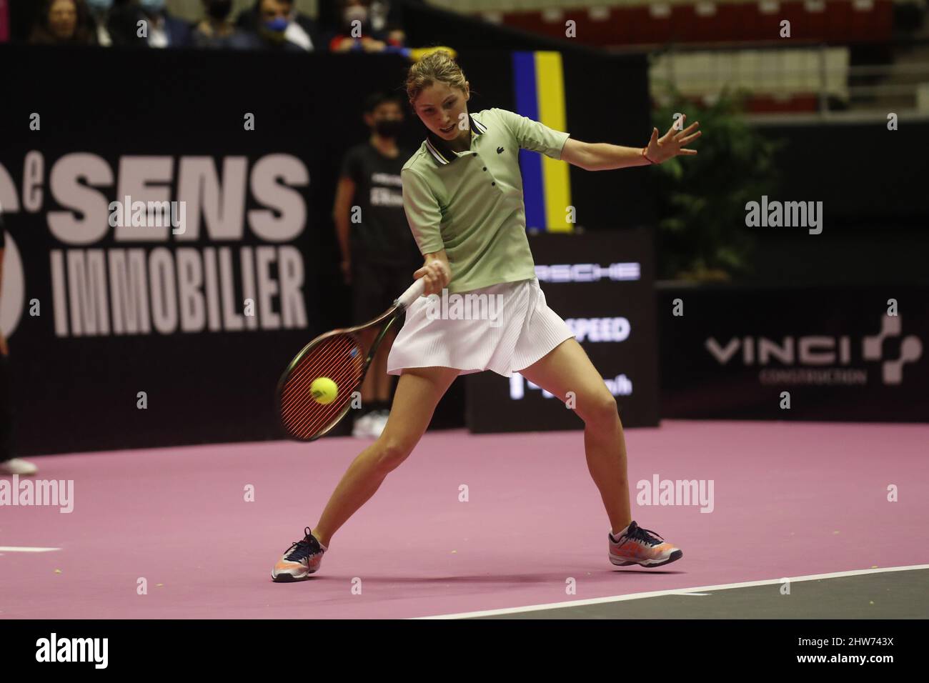 Cristina BUCSA (ESP) during the Open 6eme Sens, Metropole de Lyon 2022 ...