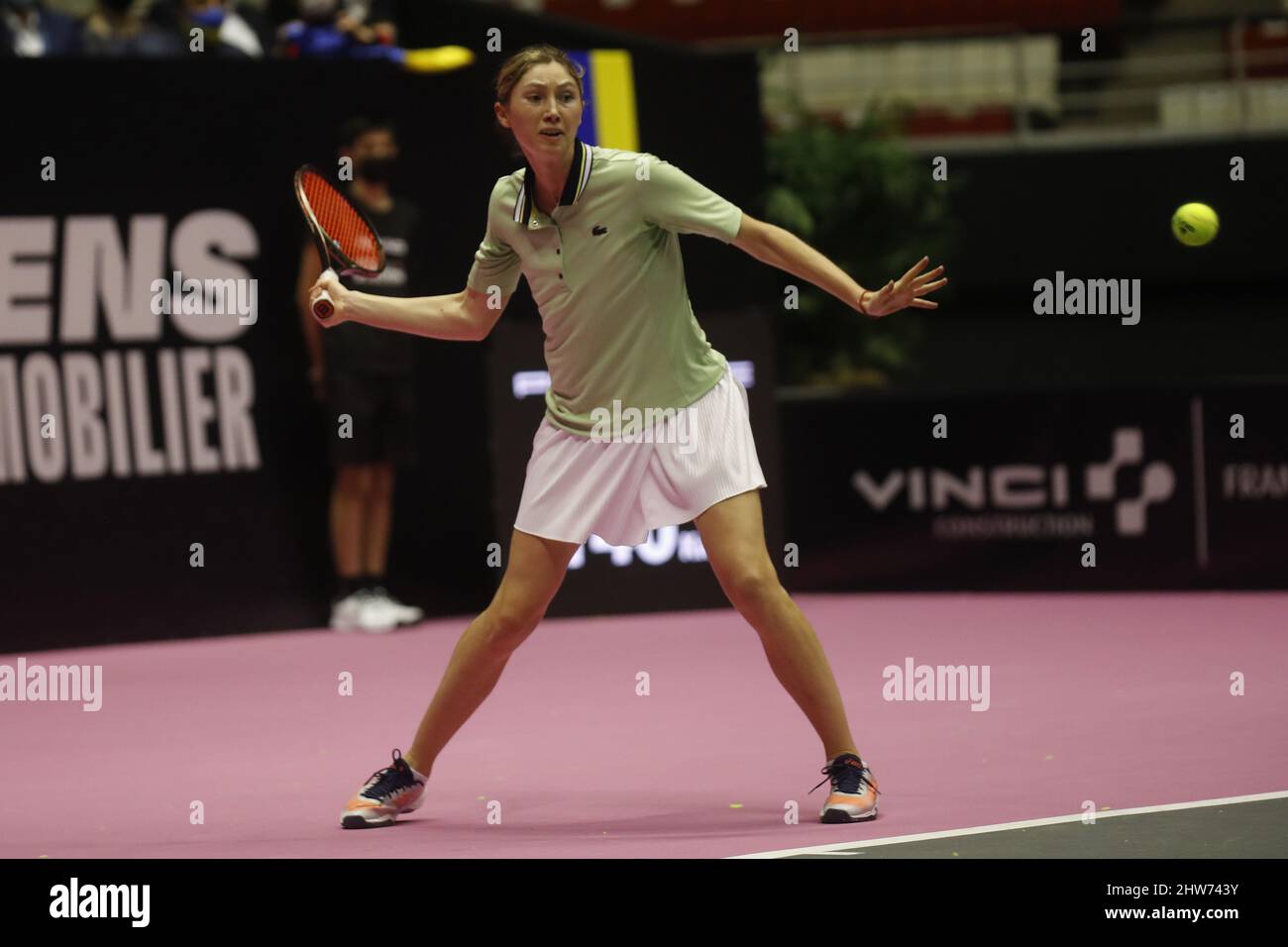 Cristina BUCSA (ESP) during the Open 6eme Sens, Metropole de Lyon 2022 ...