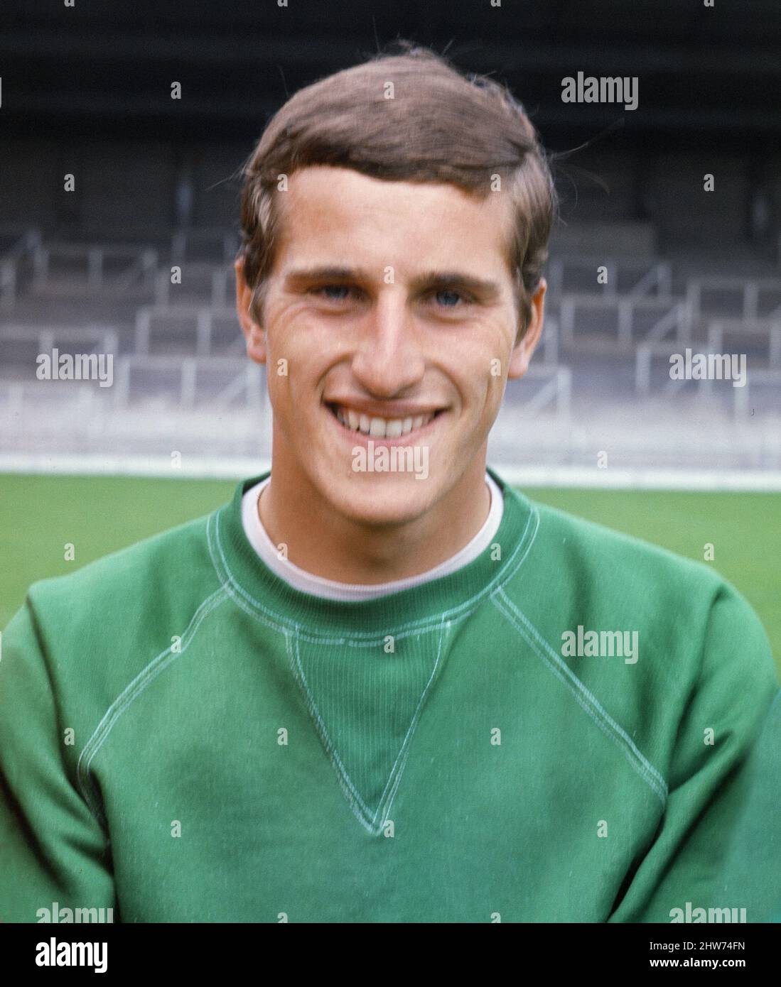 Liverpool's goal keeper Ray Clemence.Circa July 1968 Stock Photo - Alamy