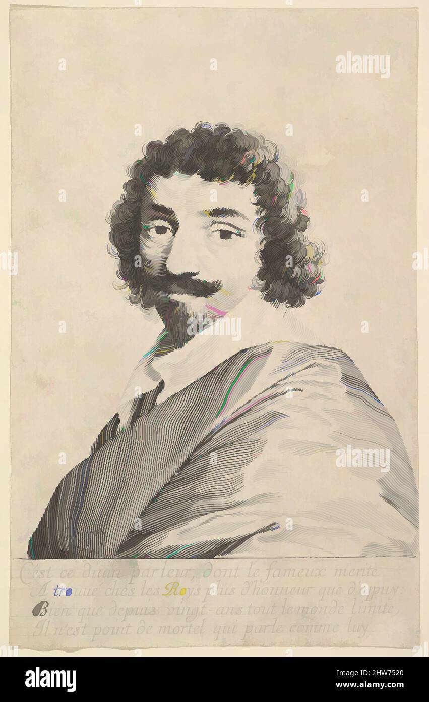 Art inspired by Jean-Louis Guez de Balzac, ca. 1635–37, Engraving ...