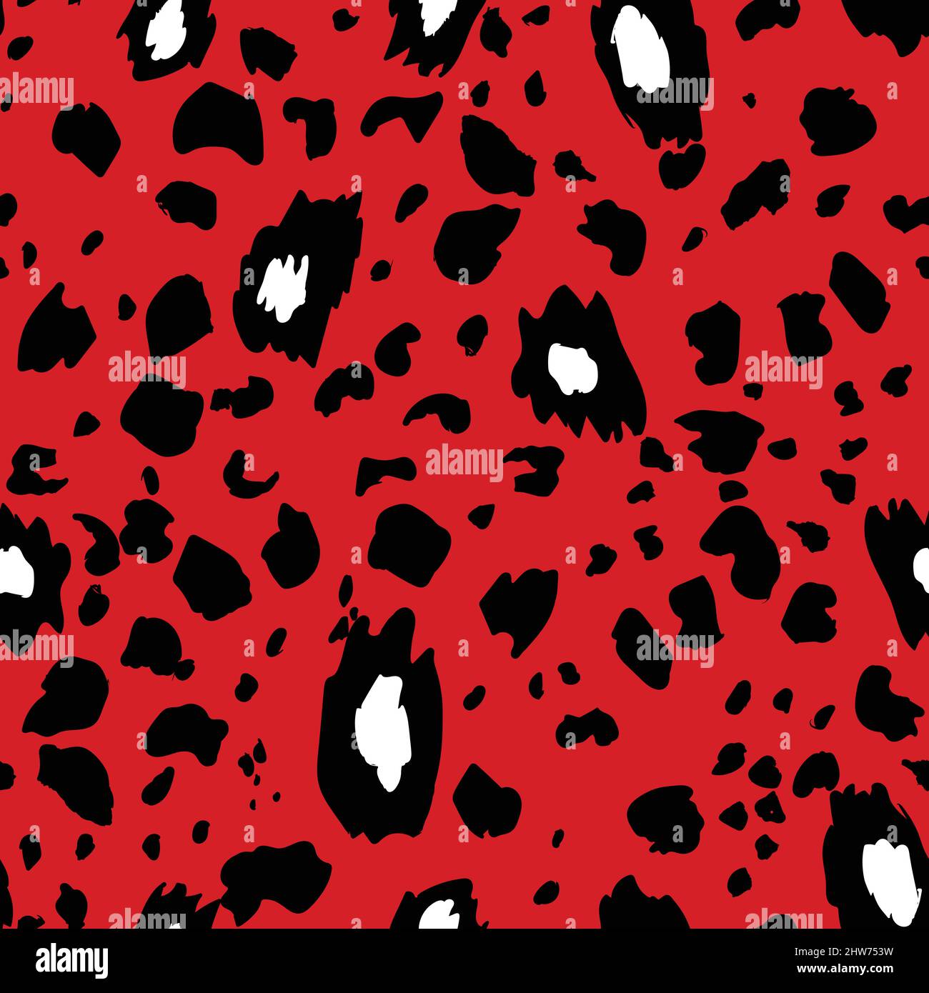 Abstract modern leopard seamless pattern. Animals trendy background ...